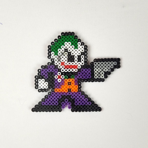 Handmade | Office | Joker Pixel Art Magnet | Poshmark